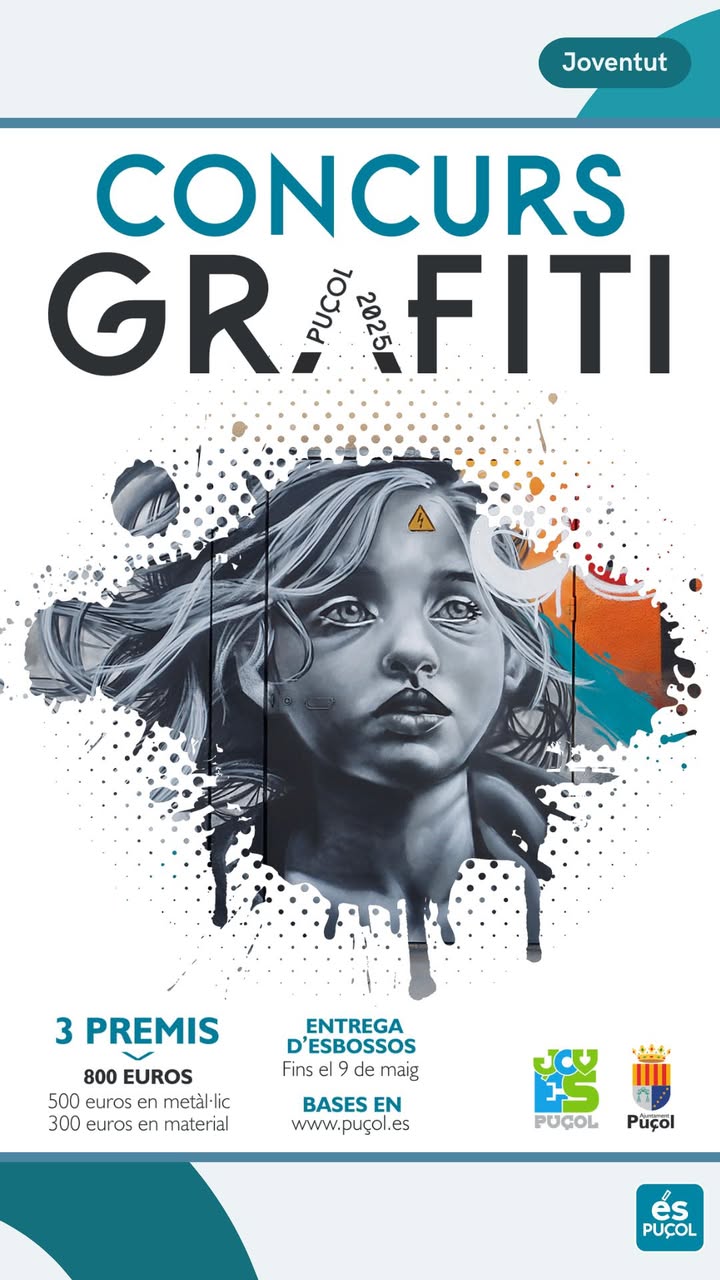 EL VIERNES FINALIZA LA INSCRIPCIÓN PARA EL CONCURSO DE GRAFITIS - En Pucol